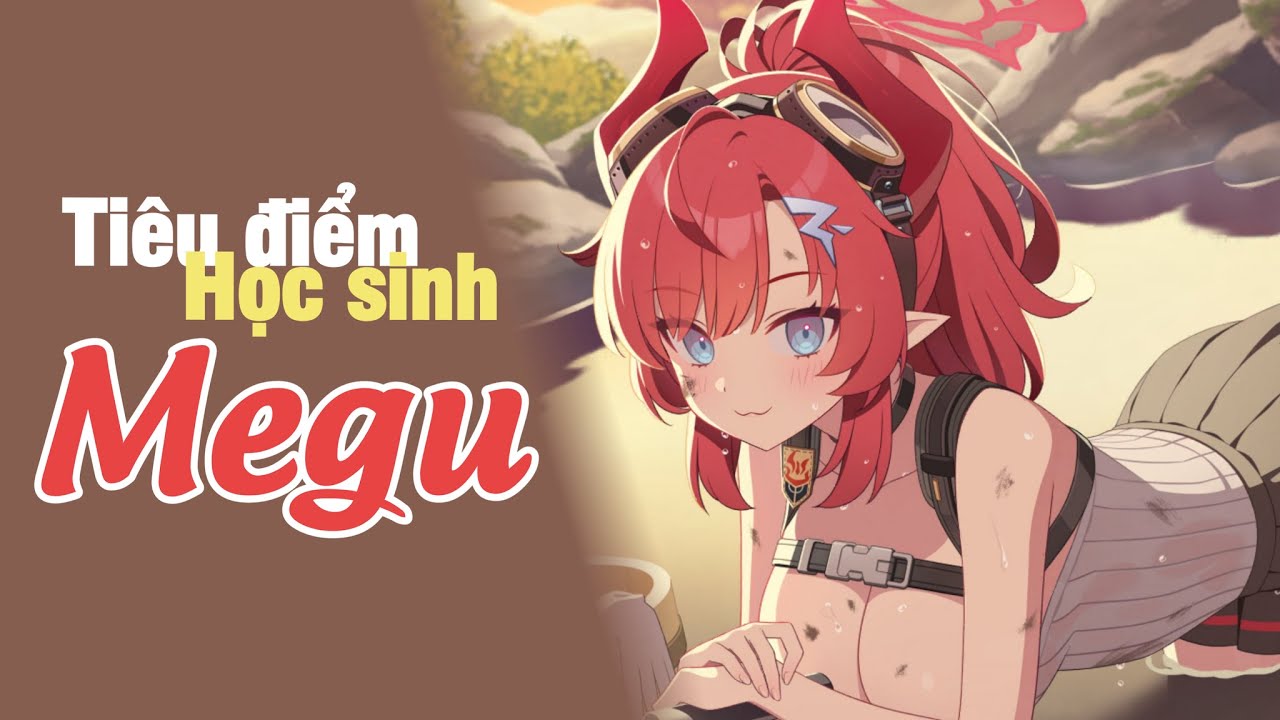 Tiêu điểm học sinh (Blue archive) Shimokura Megu - YouTube