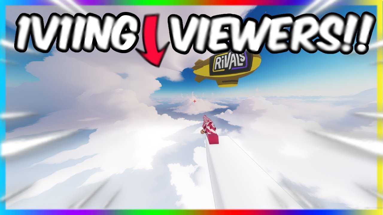 Playing Roblox Rivals With Viewers!! 1v1ing and/or duo!! - YouTube