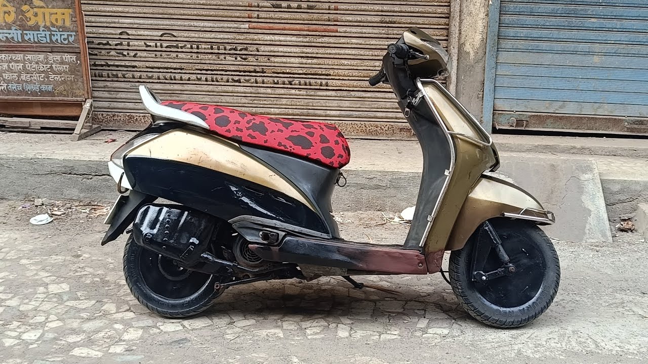 Honda Activa full Modification and restoration @akashbikedoctor old ...