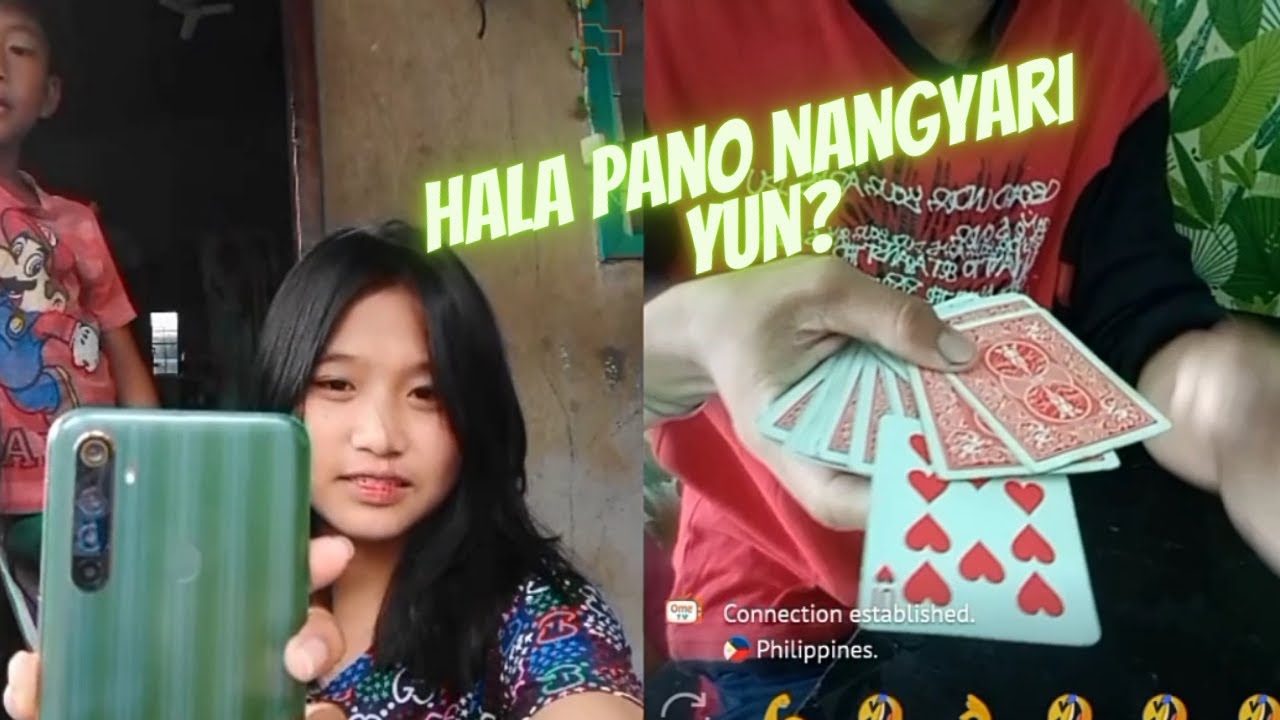 Pinoy Magician on ome tv /Omegle #filipinomagician#a.m.emagic - YouTube