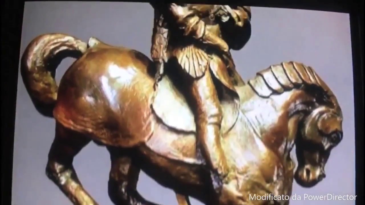 Leonardo da Vinci Horse and Rider Global Exhibitions - YouTube