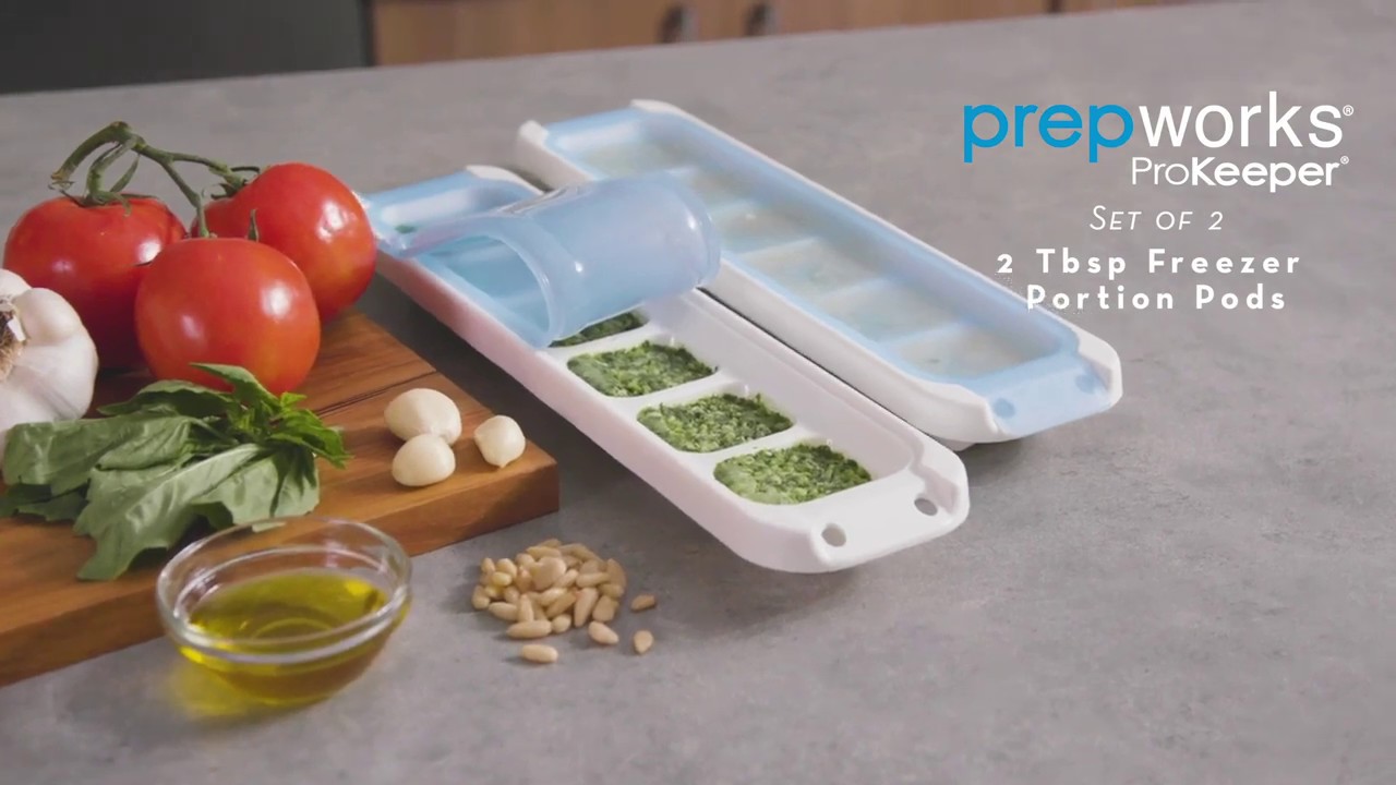 Progressive Prepworks Freezer Portion Pod ProKeepers - YouTube