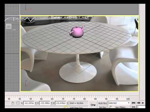 3DS MAX es 18 Matte Shadow! Un aiuto per i nostri fotomontaggi www ...