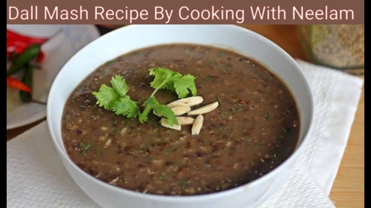 Daal Mash Recipe ll Deligious Mash Ki Daal Chilke Wali ll Cooking With ...