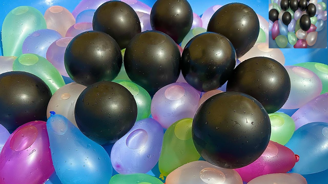 Balloon pop | pop water balloons - YouTube