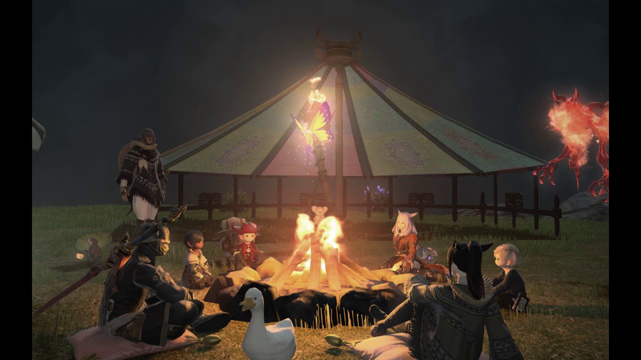 【FF14】焚き火でまったり！ - YouTube