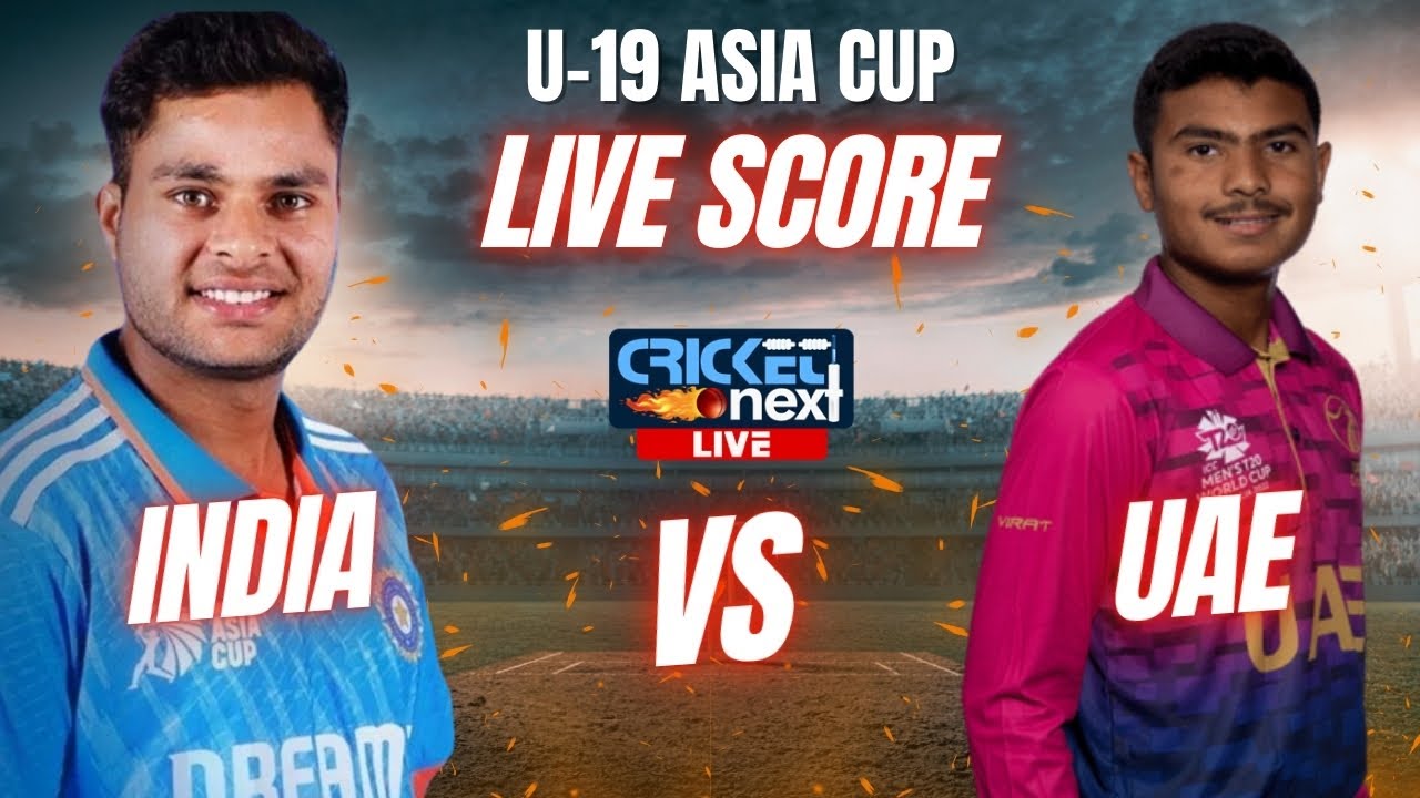 IND vs UAE U19 Asia Cup 2024 Live Scorecard | U19 Asia Cup IND vs UAE LIVE Stream | IND vs UAE ...