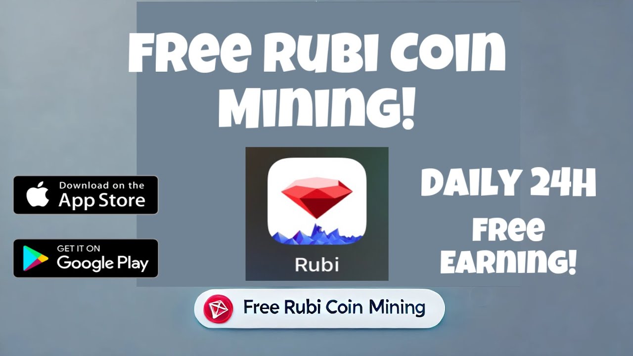 Free Rubi Coin | Start Mining Today & Earn Daily | 100% Free! - YouTube