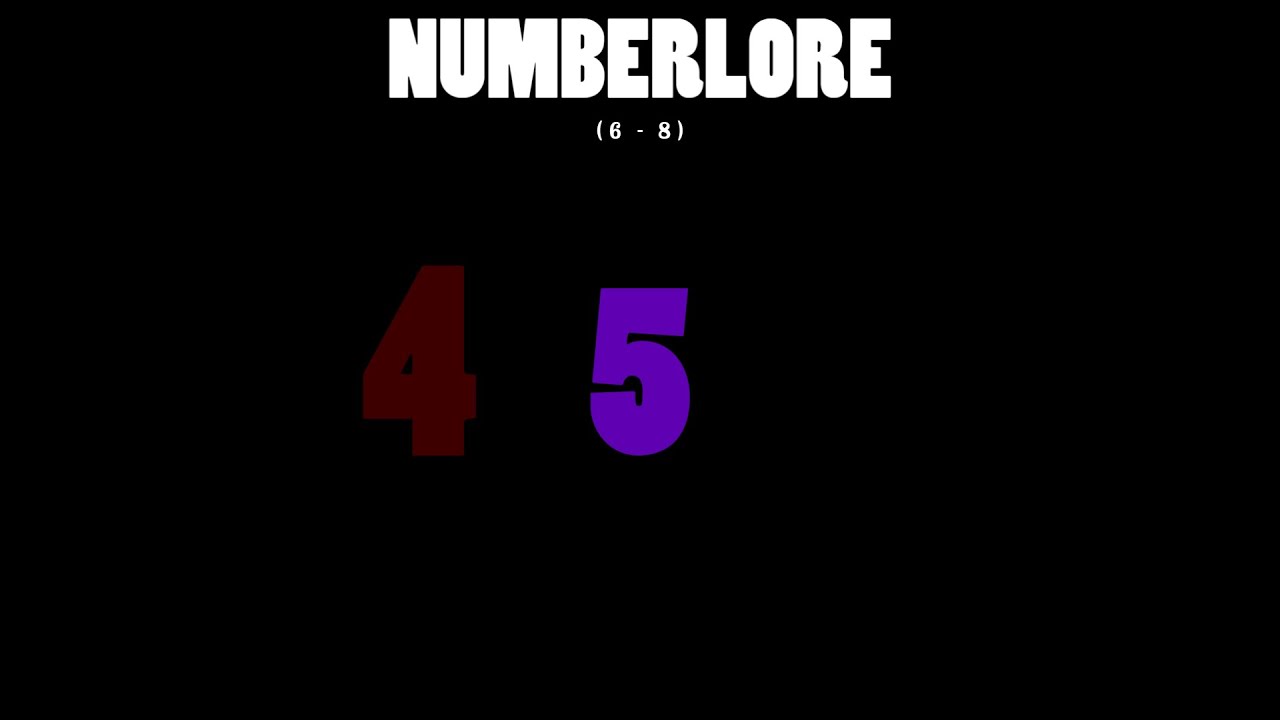 Really Bad Number Lore (6 - 8) - YouTube