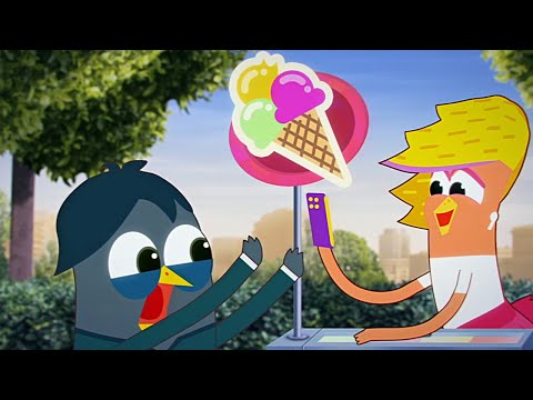 Чик-Чирикино 🍦 Первая работа (все серии подряд) 🐤 Мультсериал для детей 🐦 Премьера!