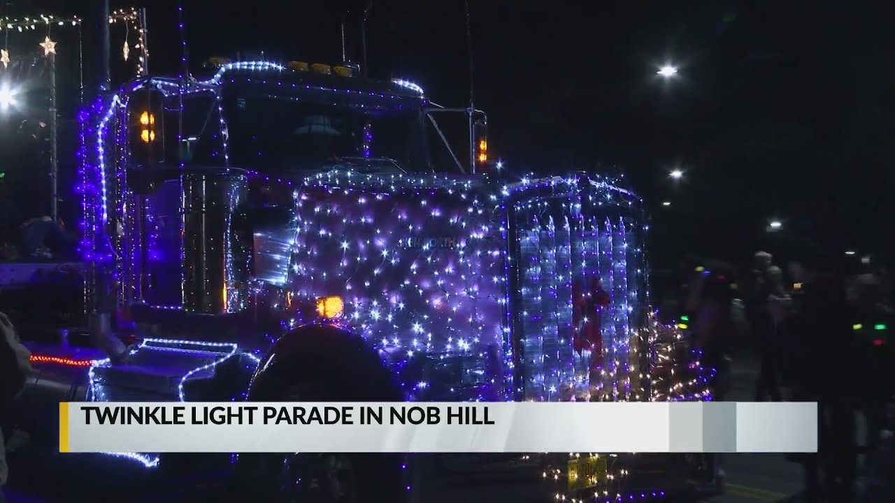 Annual Twinkle Light Parade makes way down Nob Hill - YouTube