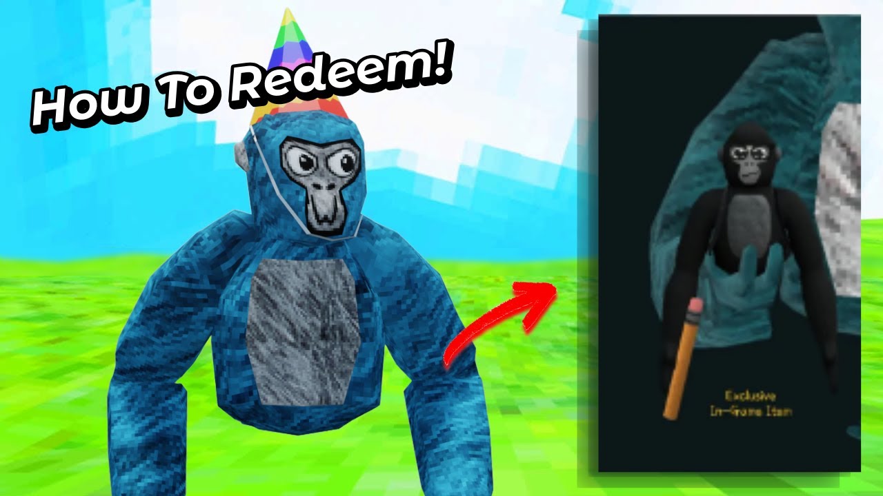 HOW TO REDEEM YOUR GORILLA TAG MERCH! - YouTube