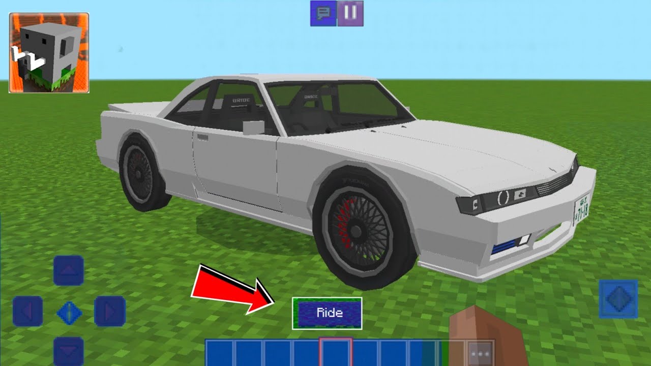 How to Make a Working CAR in Craftsman - YouTube