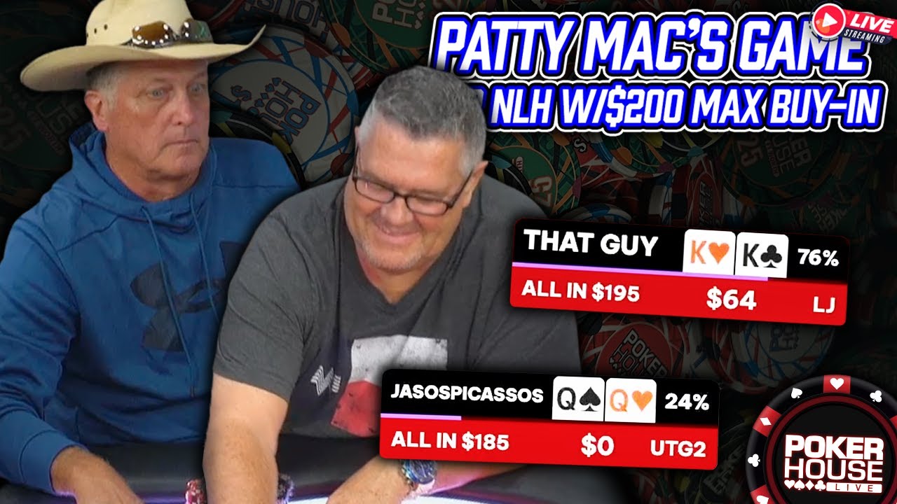 🔴 $1/2 NLH - PATTY MAC's GAME PART TWO | PHFW LIVE 🔴 - YouTube