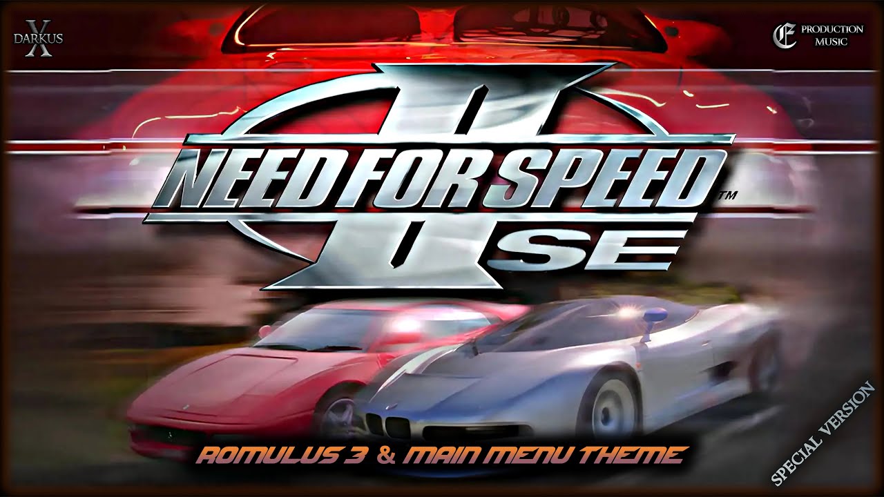 NFS 2 SE (1997) - Romulus 3 & Main Menu Theme (Special Version) - YouTube