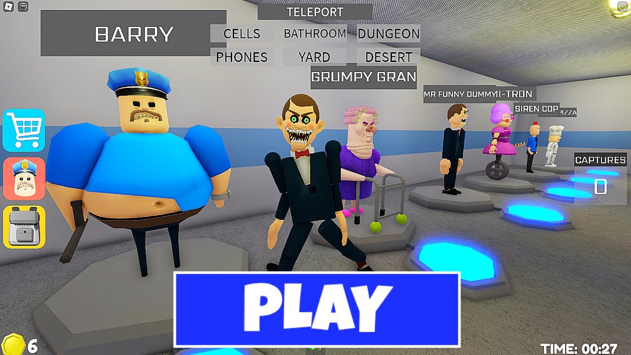 LIVE | PLAYING As All NEW Barry MORPHS And USING POWERS - [NEW] ROBLOX ...
