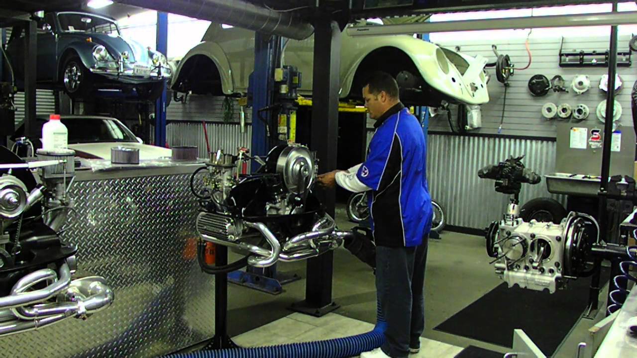 Michael Hain's 2332cc POWERHAUS VW Bug Engine - YouTube