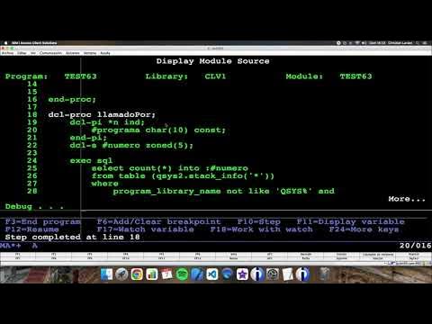 Programando en RPG (IBM i/AS400). Saber desde qué programa llaman a mi ...