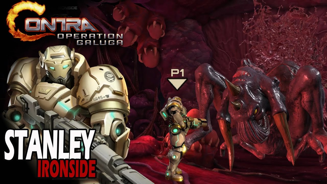 CONTRA OPERATION GALUGA - STANLEY IRONSIDE - FULLGAME - 2D ARCADE MODE ...