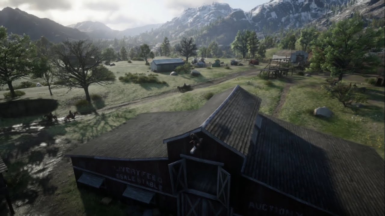 Assassin's Creed fan plays Red Dead Redemption 2 - YouTube