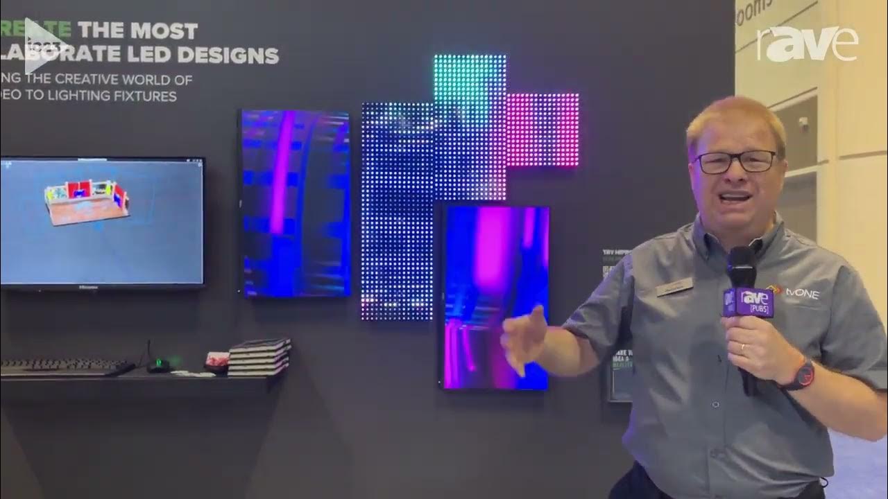 InfoComm 2023: tvONE Shows Green Hippo Media Server for Mapping Video Onto Lighting Fixtures ...