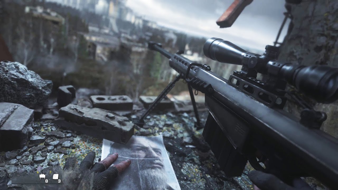 Eliminate Imran Zakhaev - M82 .50 Caliber Rifle - Sniper Mission - One ...