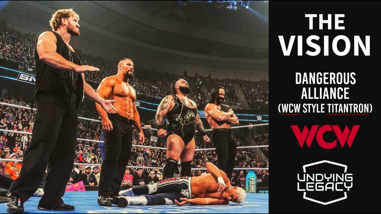 The Vision - Custom Titantron 2025 (Dangerous Alliance WCW theme) - YouTube