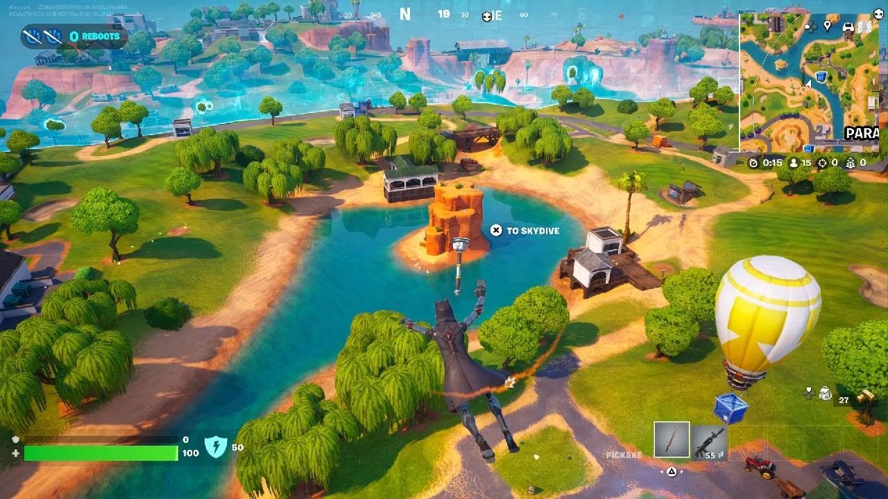 Mythic Fish??? MASSACRE at Pleasant Park Victory Royale - YouTube