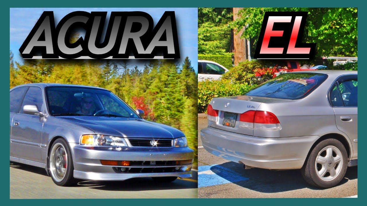 Canadas Civic In a Tuxedo | 1st Gen Acura EL - YouTube