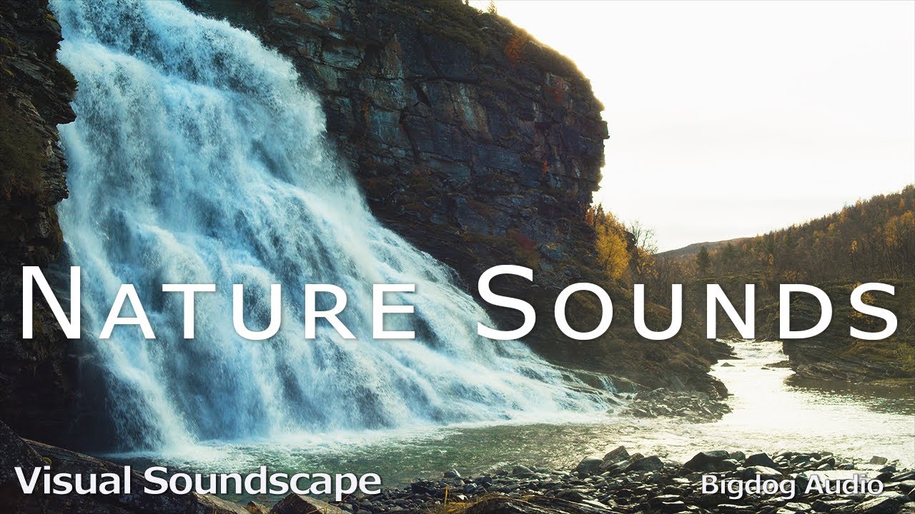 Nature Sounds | Waterfall | RELAXATION SOUNDS | Visual Soundscape | 4K ...