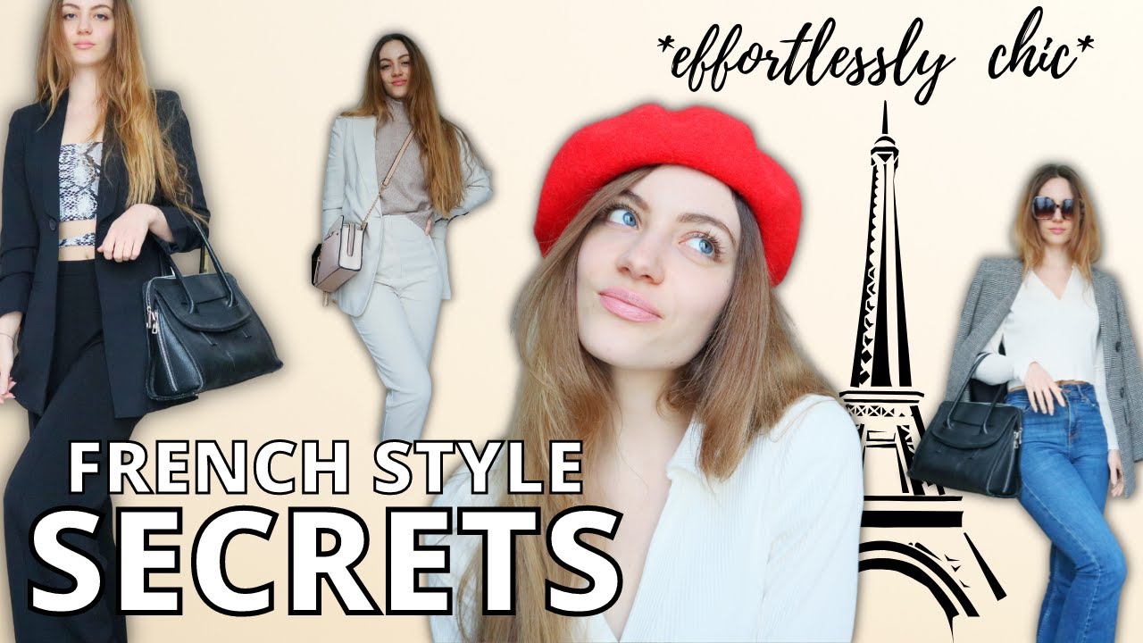 How to look EFFORTLESSLY CHIC Parisian style: French fashion secrets ...