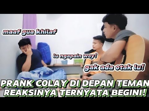 PRANK COLI DIDEPAN TEMAN BIKIN NGAKAK PARAH❗