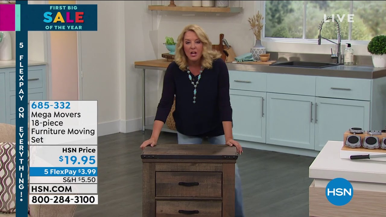 Mega Movers 18piece Furniture Moving Set - YouTube