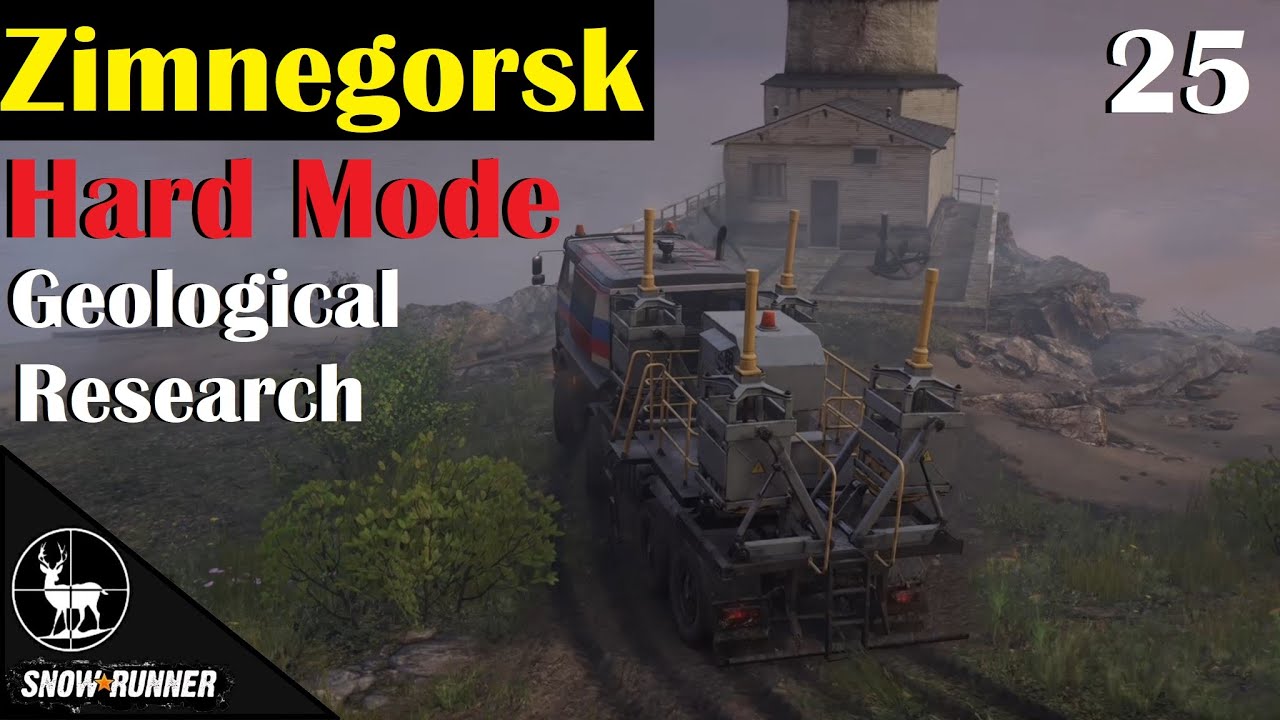 Geological Research ⚠️ SnowRunner Hard Mode ⚠️ Taymyr Contracts - YouTube