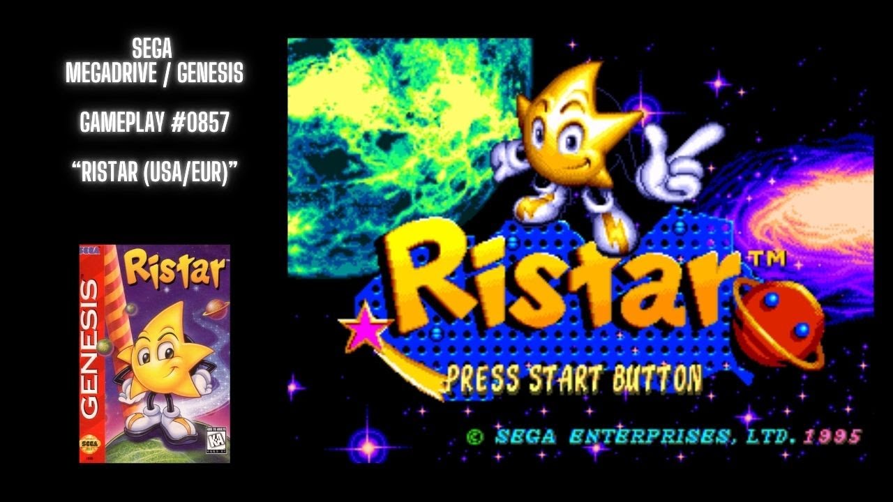 Ristar (USA/EUR) (Megadrive / Genesis / Gameplay #0857) - YouTube