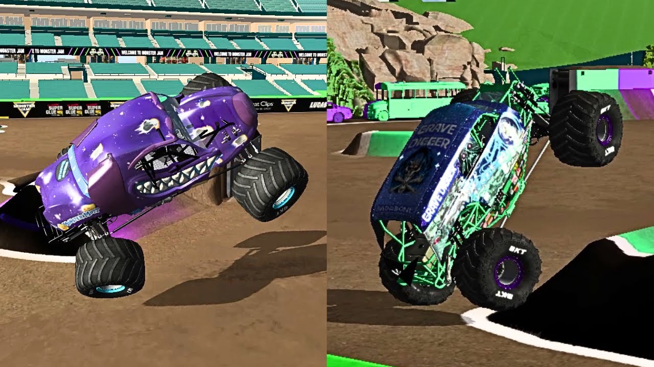 MONSTER JAM SUPERSTAR FREESTYLE CHALLENGE 2023/Anaheim | Rigs of Rods ...
