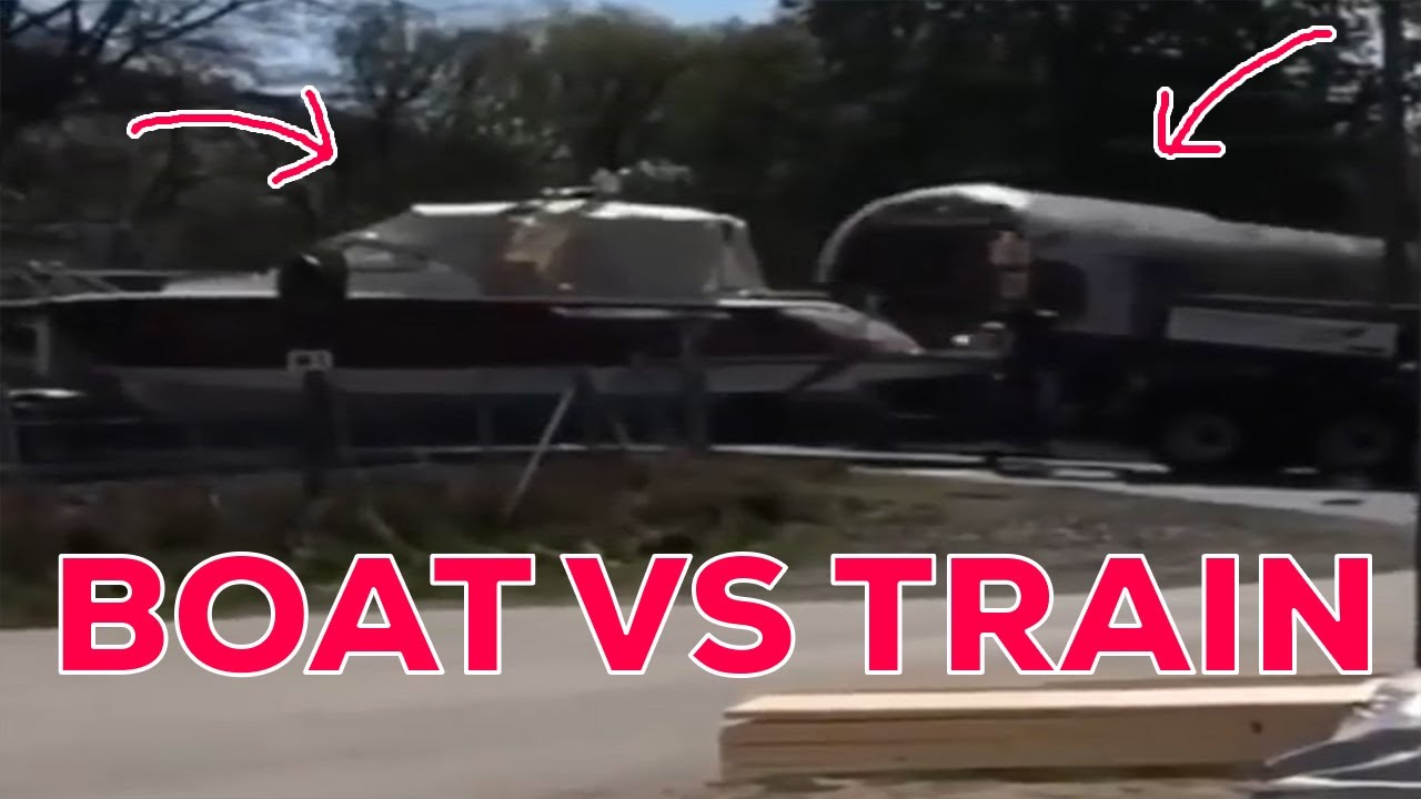 #44 SHIPs ACCIDENTs boat vs train - YouTube