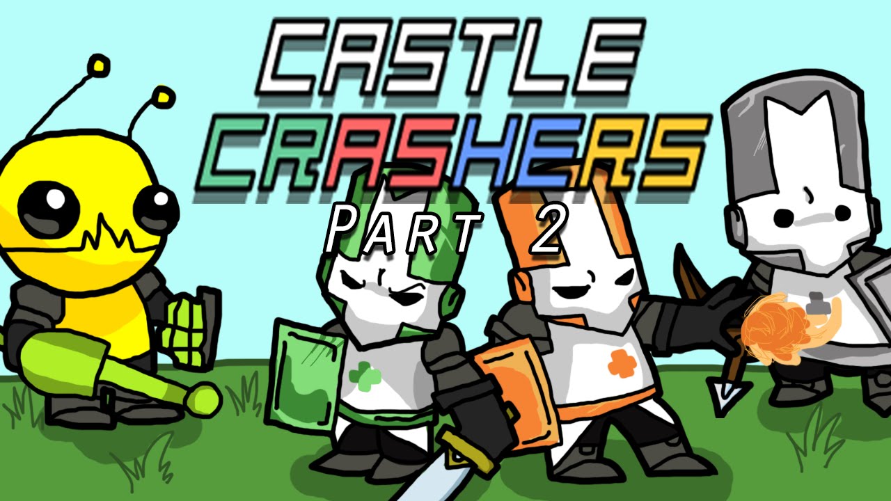 Castle Crashers (Part 2) - The White Mage! - YouTube