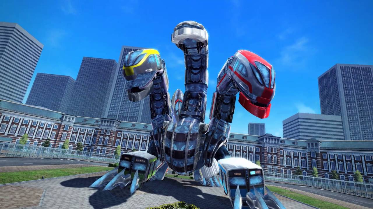 PSO2: To battle Train Ghidoras with Jet Boots (XH 75) - YouTube