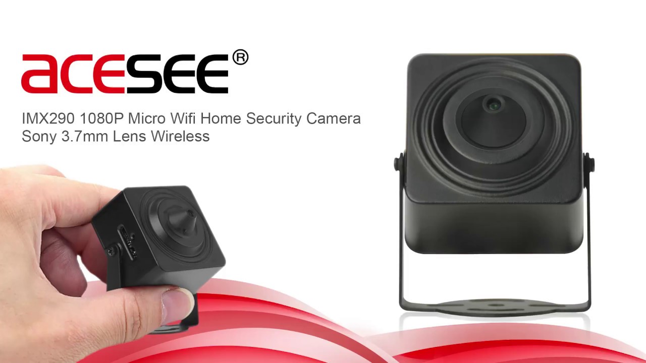 ACESEE Sony IMX290 3MP 3.7mm Lens Wireless Pinhole Hidden Camera Setup ...