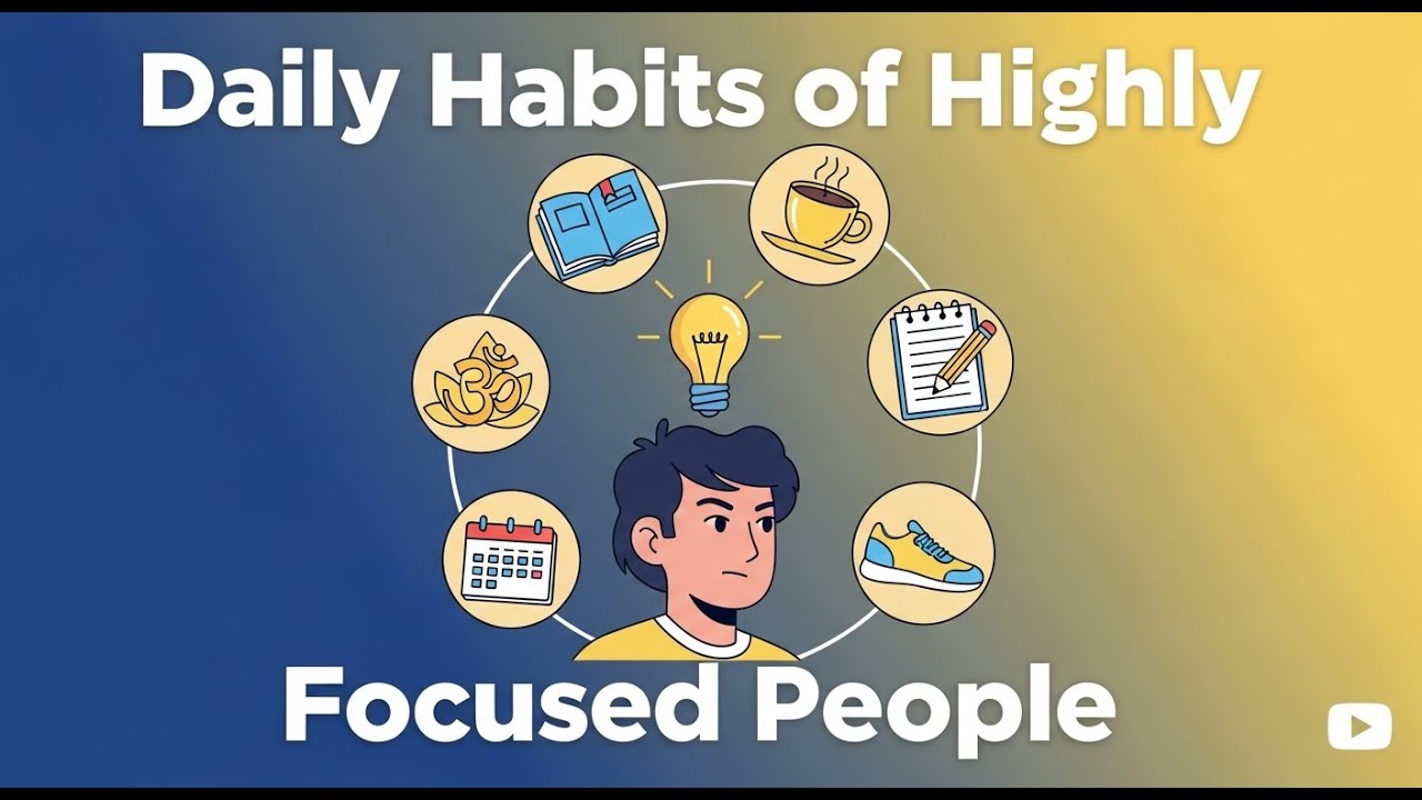 Daily Habits of Highly Focused People | Boost Your Focus, Energy ...