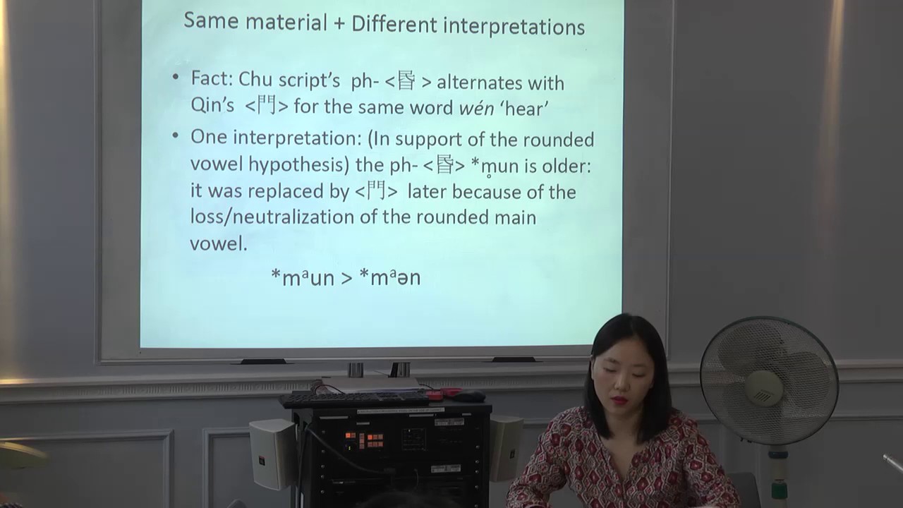 Haeree Park (Hamburg): Dialect borrowings in Old Chinese - YouTube