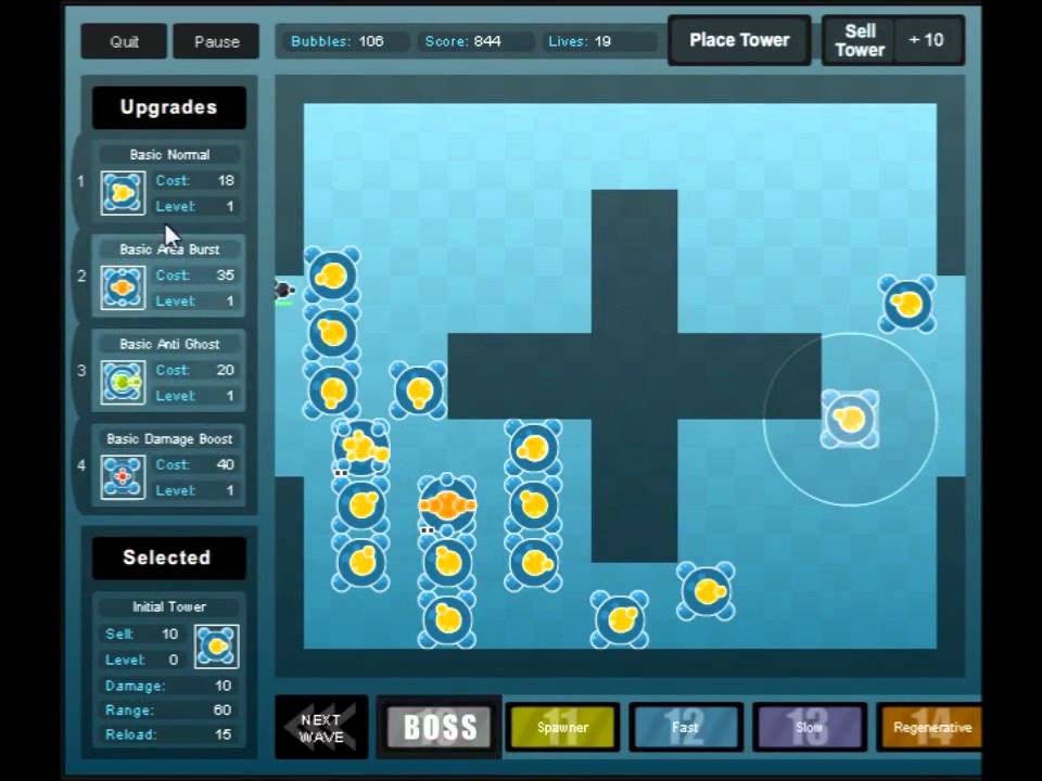 Bubble Tanks Tower Defense E5 - YouTube
