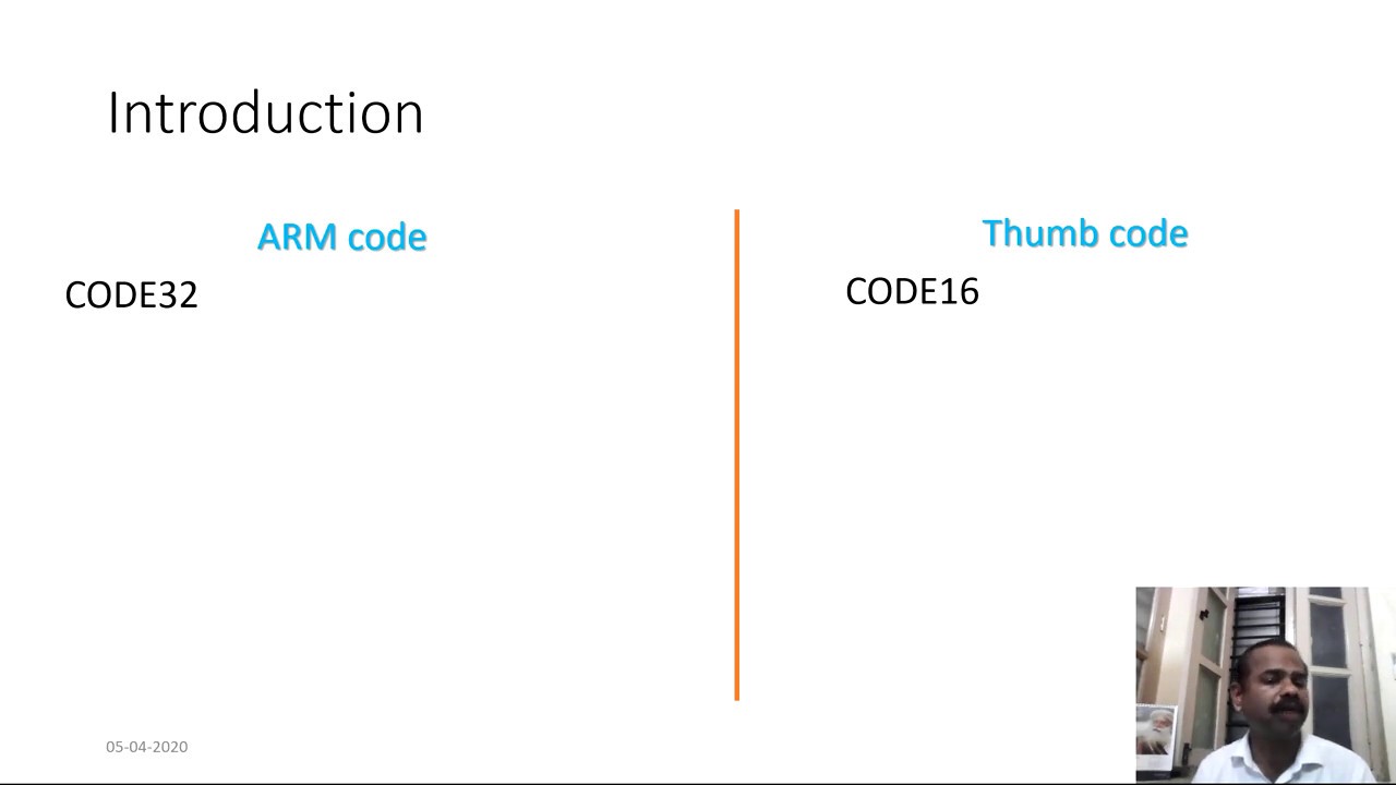 Module 3 Introduction L1: Thumb instruction set - YouTube