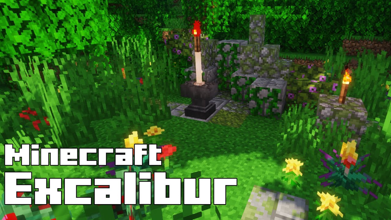 Unlock the Legend: Build Excalibur in Stone in Minecraft! #minecraft ...