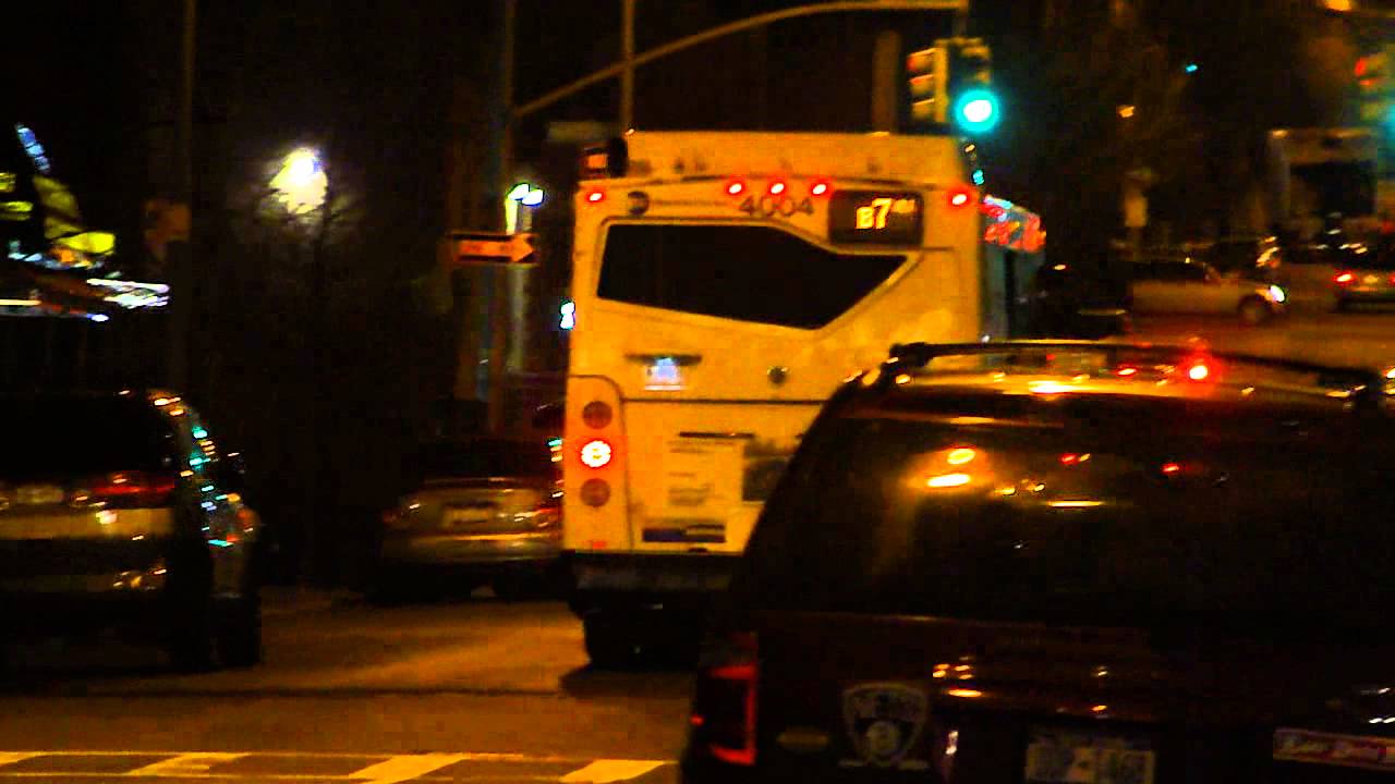 MTA NYCT Bus: 2009 Orion VII NG B7 Bus #4004 at Bainbridge St-Saratoga ...