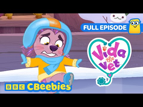 Prickly’s Ice Skating Uh-Oh 🥶 | Vida the Vet | FULL EPISODE | CBeebies