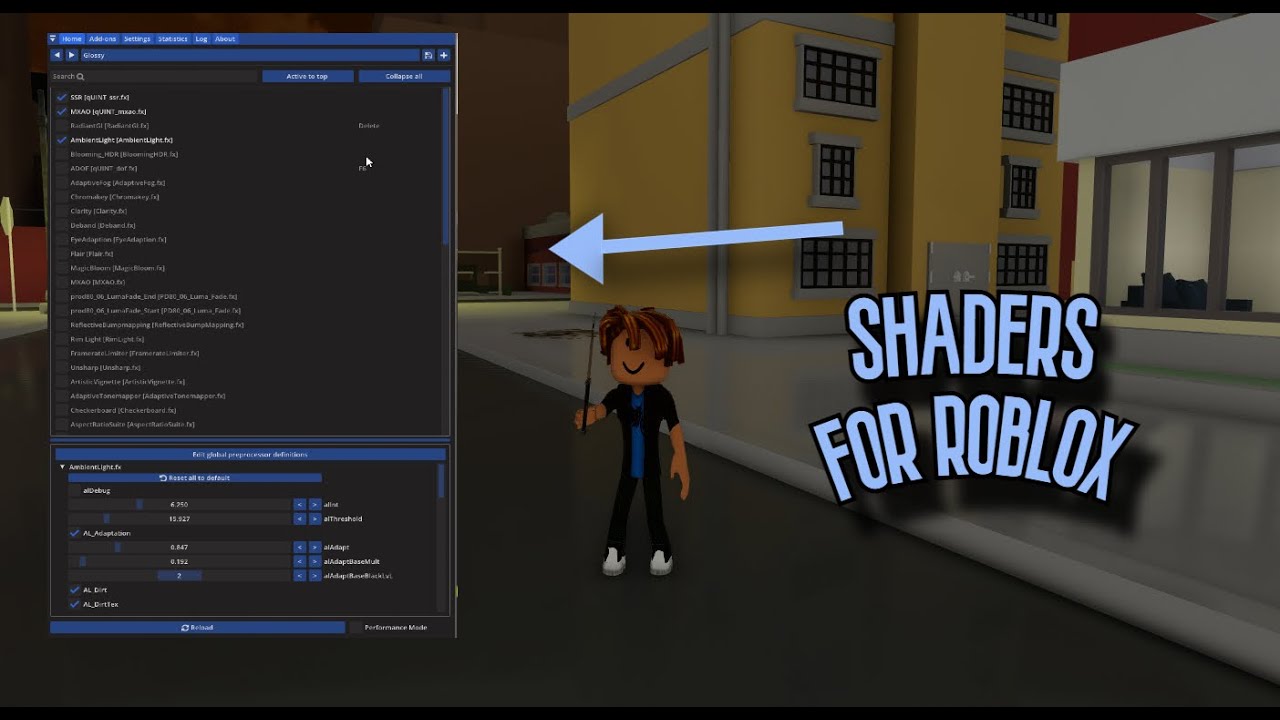 How to get shaders on ROBLOX! (Da Hood 2022) - YouTube