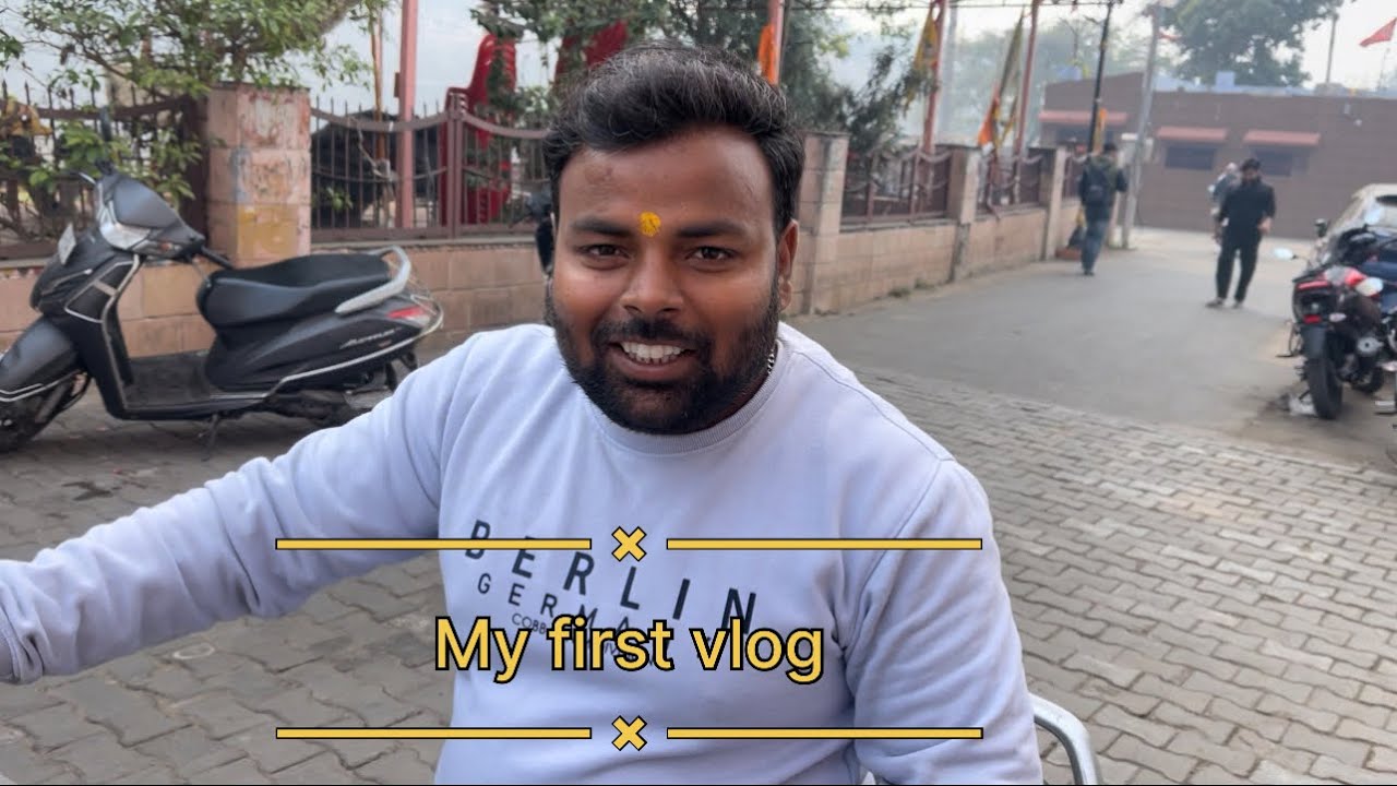 First Time Vlogging! | My First Vlog 🙏 - YouTube