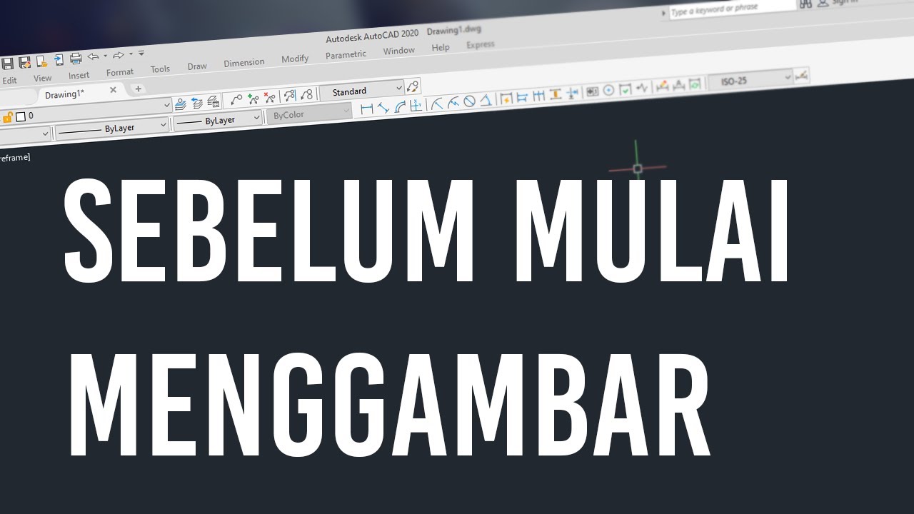Sebelum Memulai Memmbuat Gambar ( Setting Dimensi & M Leader) | # ...